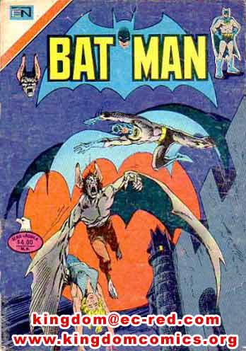 BATMAN INDEX PARTE II -SPANISH COMICS- MEXICAN COMICS EDITORIAL NOVARO